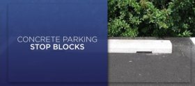 Concrete Parking Blocks - Concrete Parking Lot Bumpers | NMP