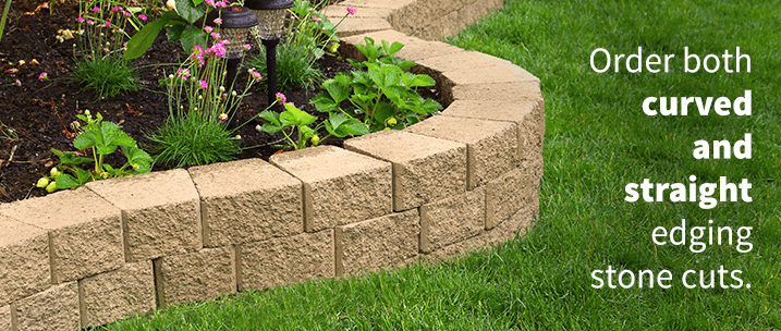 Curved Garden Edging Stones Fasci Garden