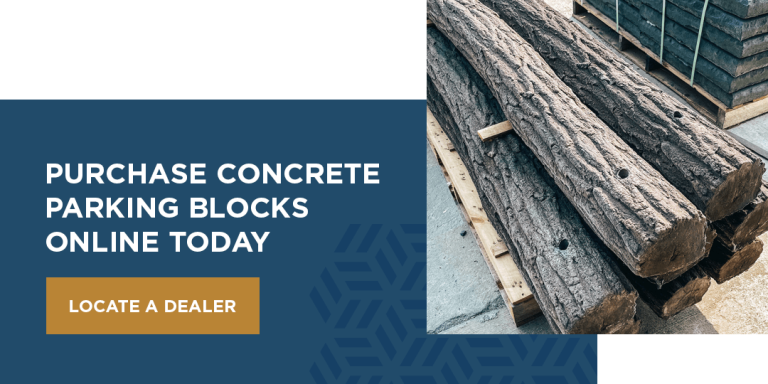 Concrete Parking Stop Block Installation | Nitterhouse